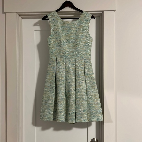 Paper Crown | Dresses | Anthropologie Paper Crown Bright Teal Sparkly ...